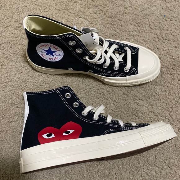 Converse | Shoes | Comme Des Garcons Play X Converse Play One Heart ...
